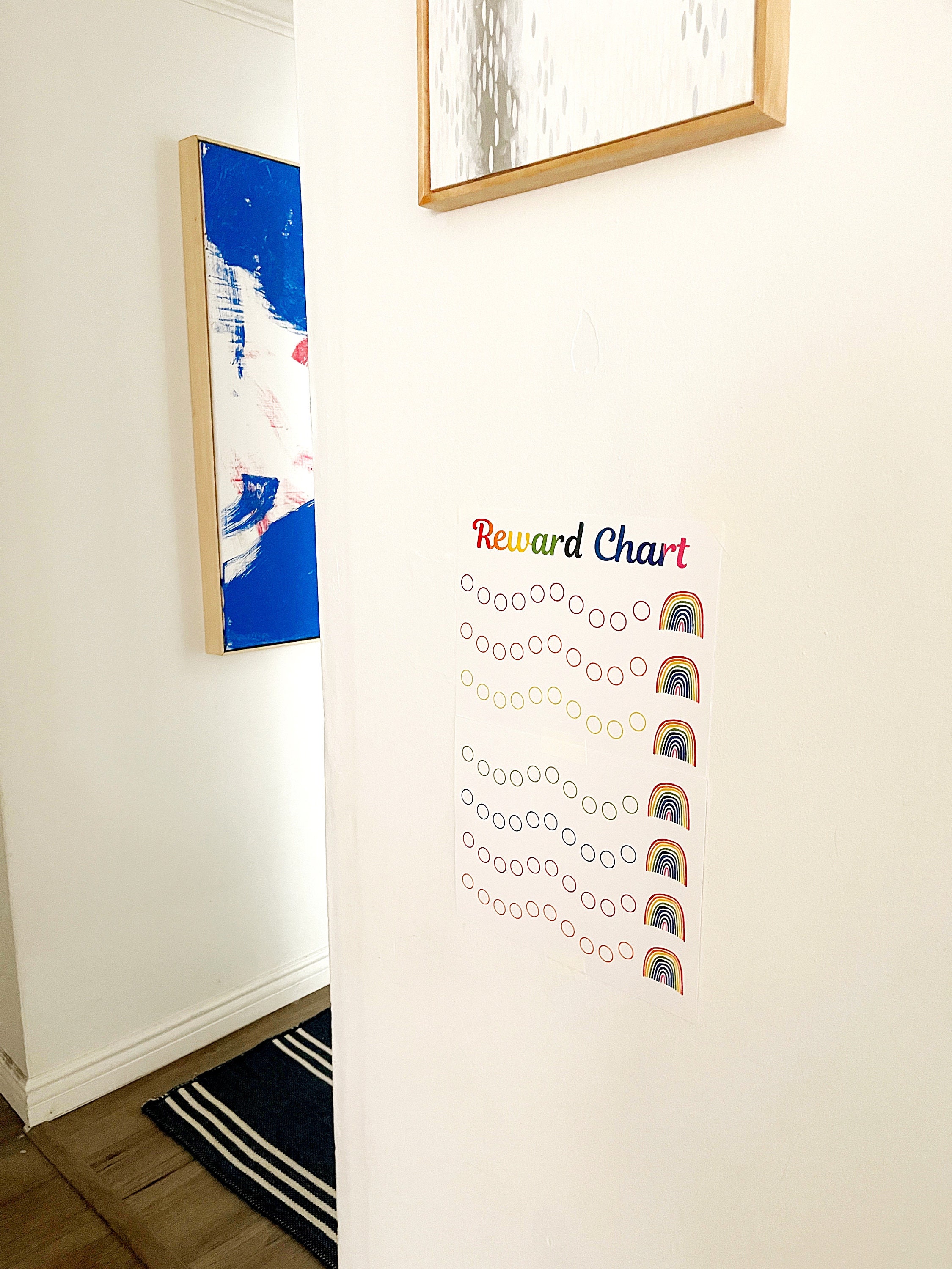 Digital Reward Rainbow Chart - Etsy