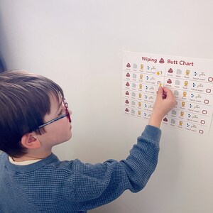 Wiping Poopy Butt Chart / Reward Chart With Star Stickers - Etsy