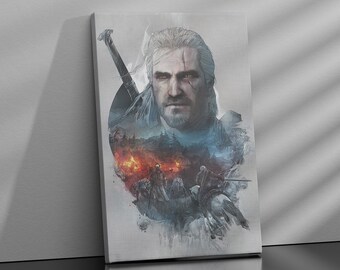 Witcher 3 Art Framed - Etsy