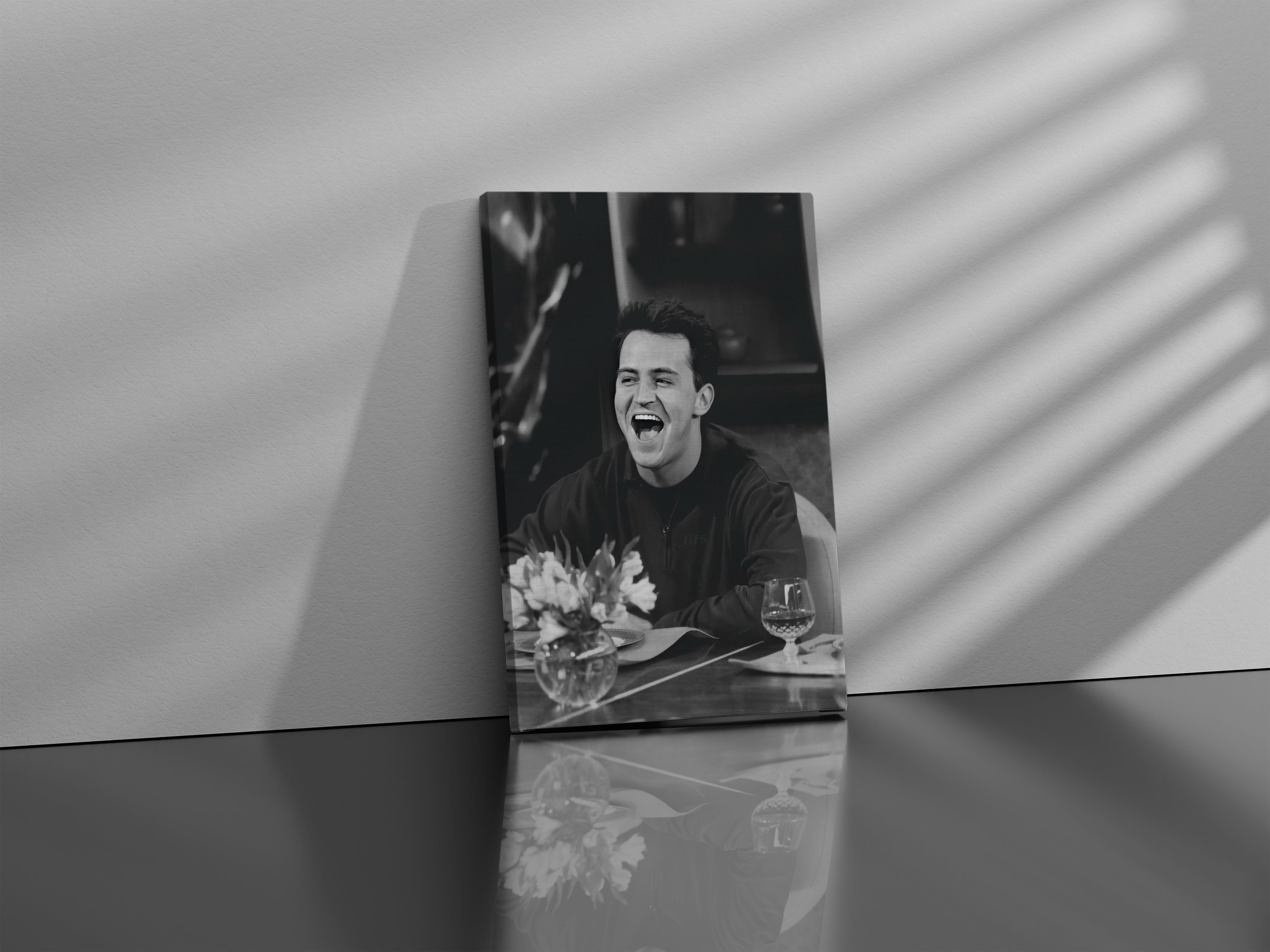 Friends Art, Friends Chandler Poster, Matthew Perry Wall Decor sold by ...