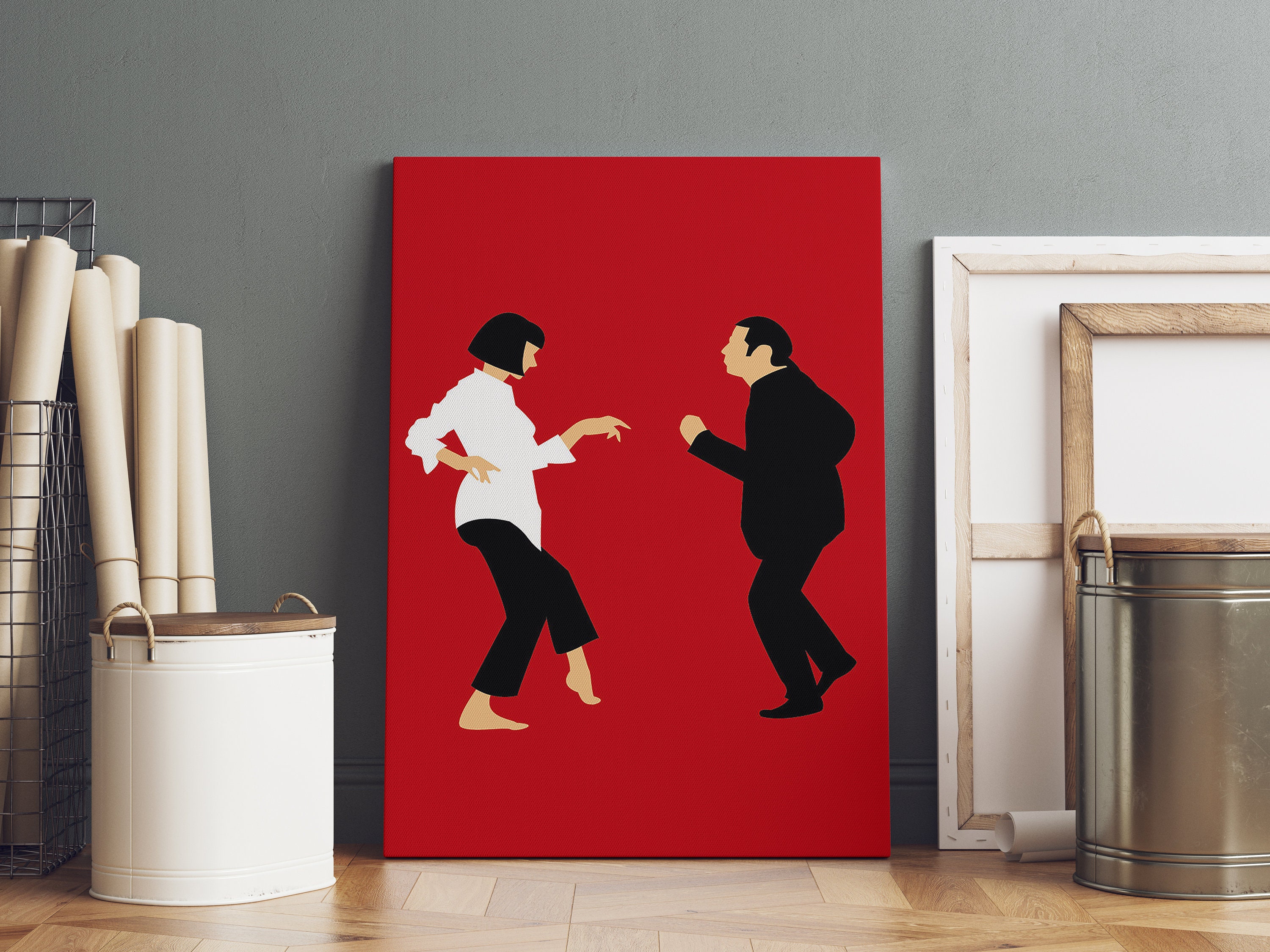 Pulp Fiction Dance Art, Pulp Fiction Poster