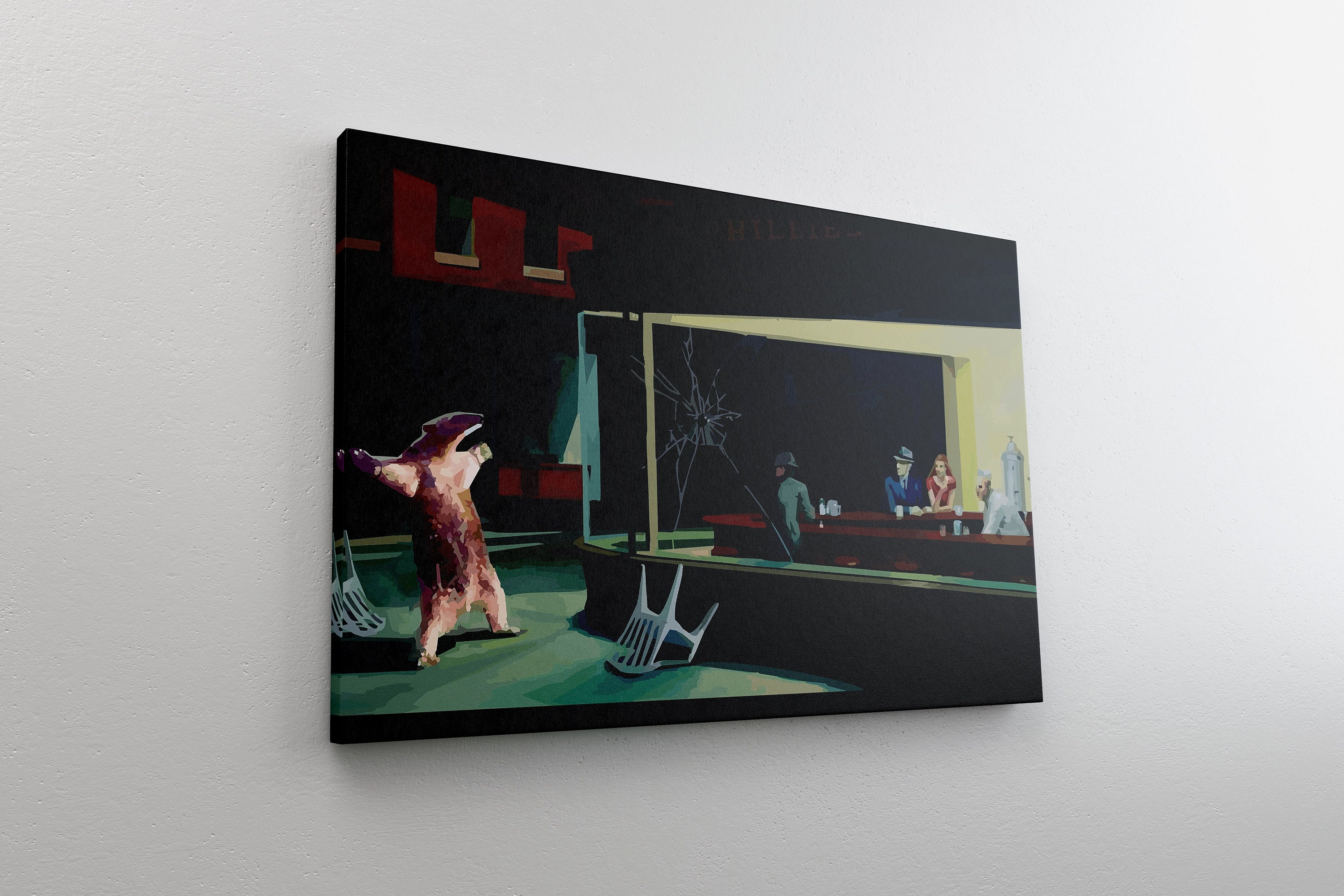Nighthawks Edward Hopper Anteater