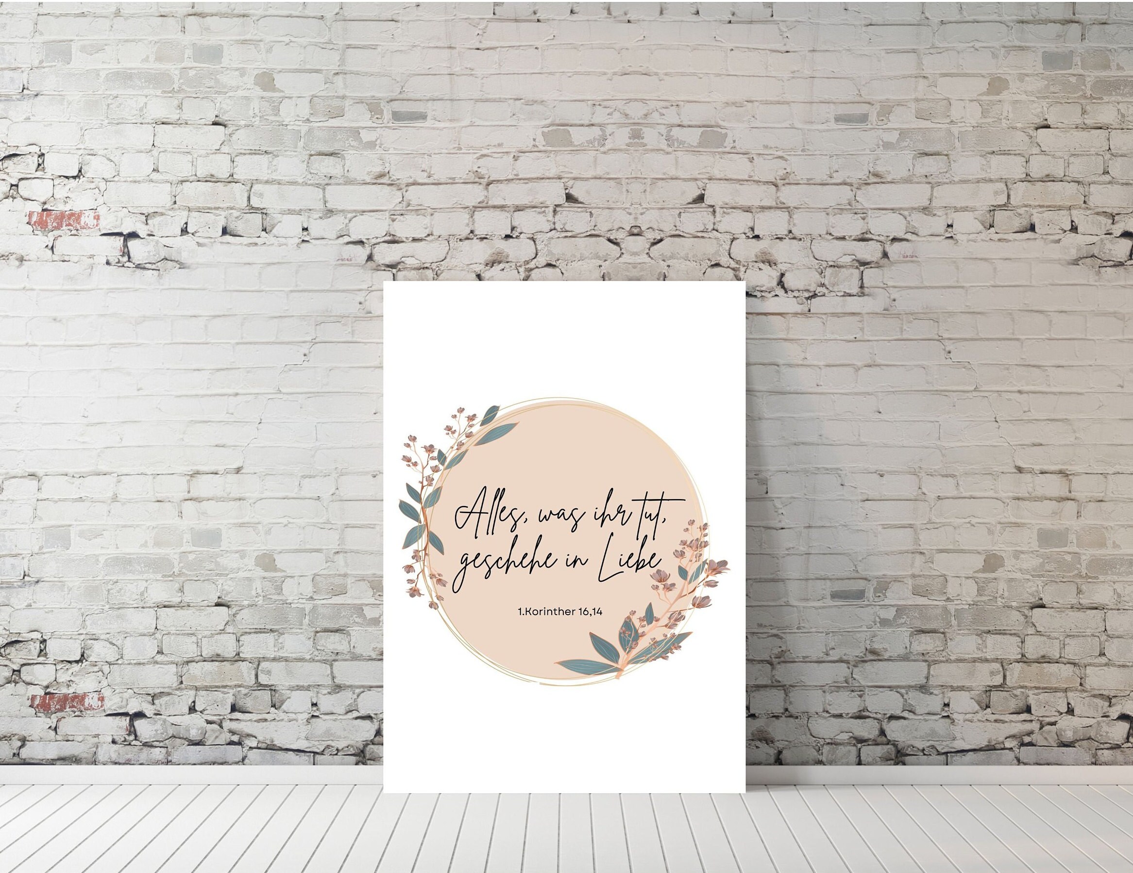 Annual Slogan 2024 Poster, Digital Download, Christian A4 With Bible ...