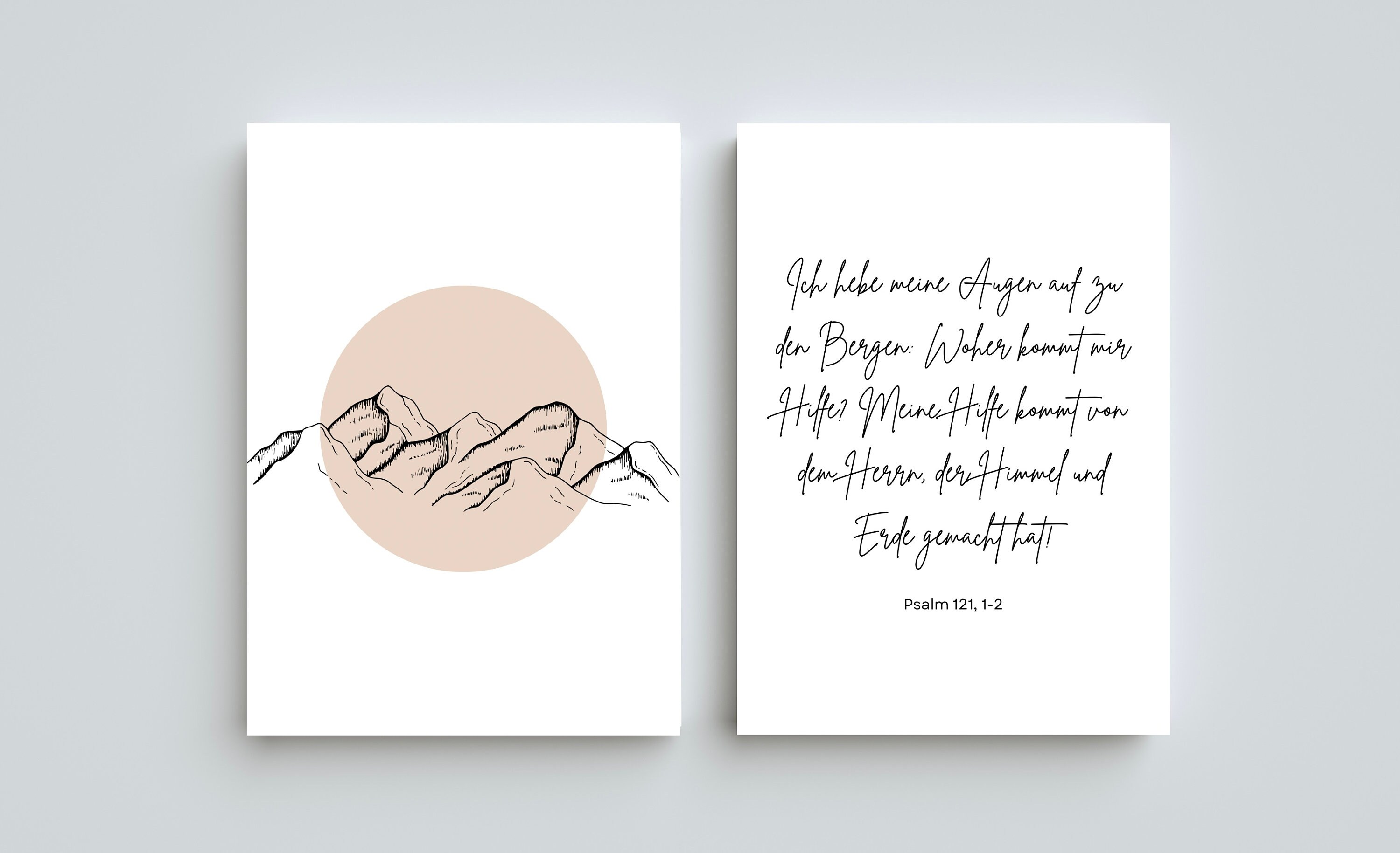 Christian Gifts, Minimalist Bible Verse Poster Set Christian A4, Boho ...