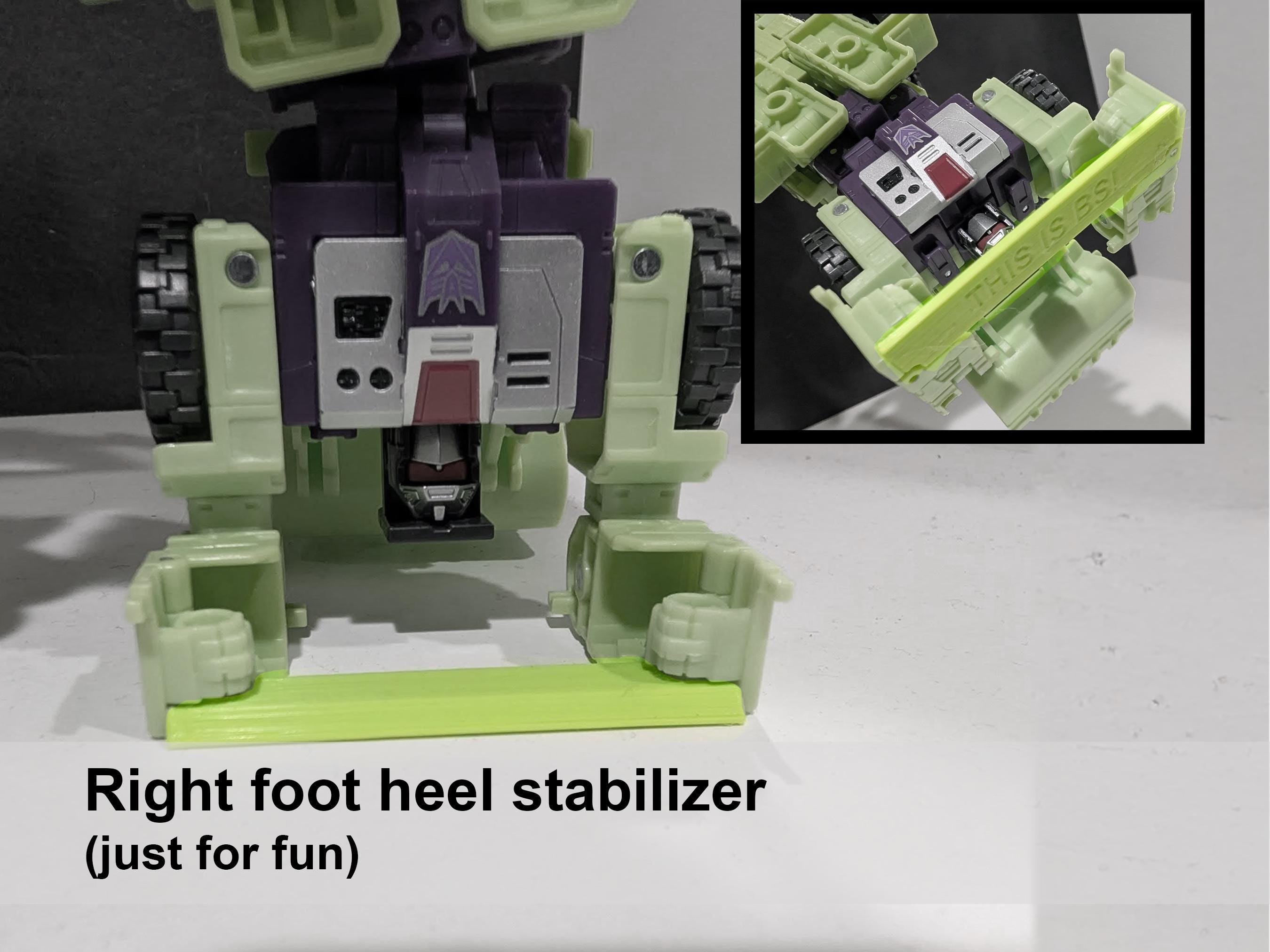 Transformers Studio 86 Devastator Upgrade Kit (knee Centering and More ...
