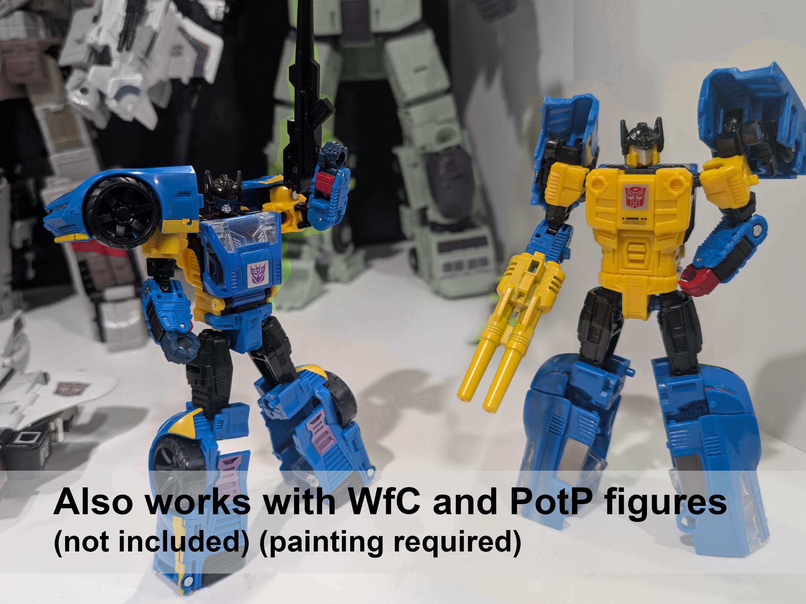 Transformers G1 Punch / Counterpunch Weapons - Etsy