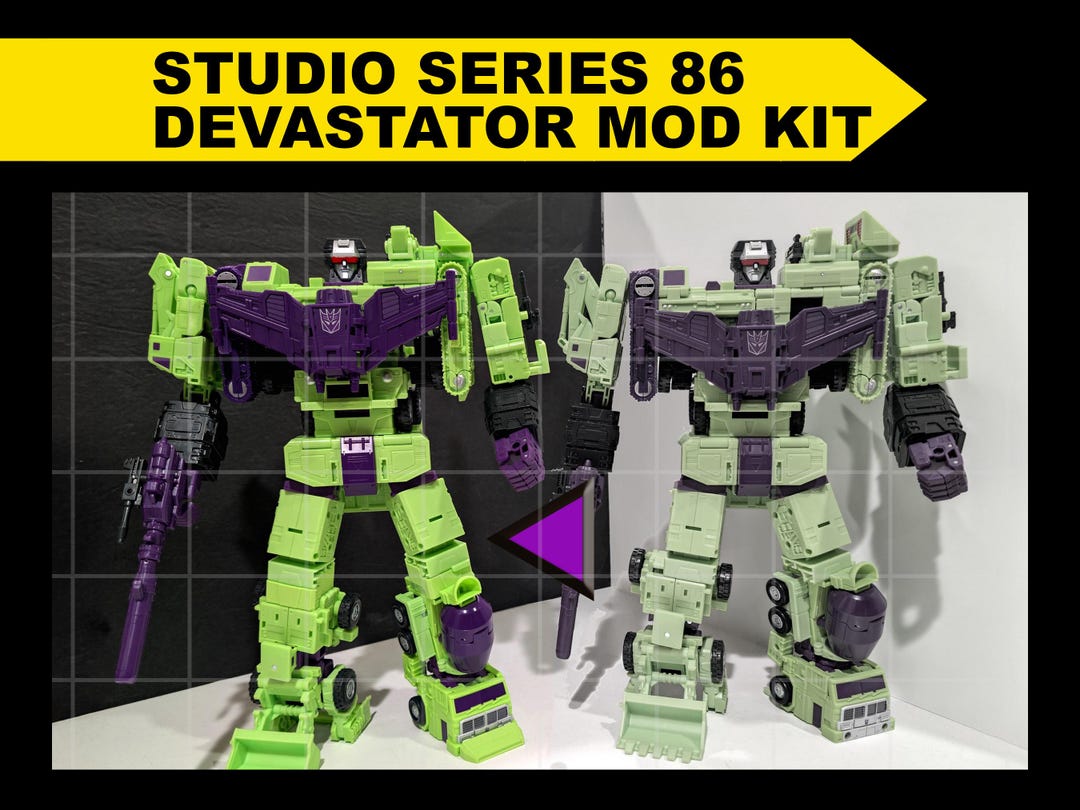 Transformers Studio 86 Devastator Upgrade Kit (knee Centering and More ...
