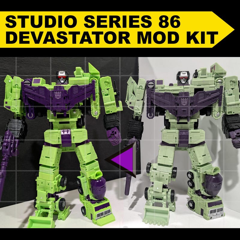 86 Devastator Upgrade Kit - Etsy