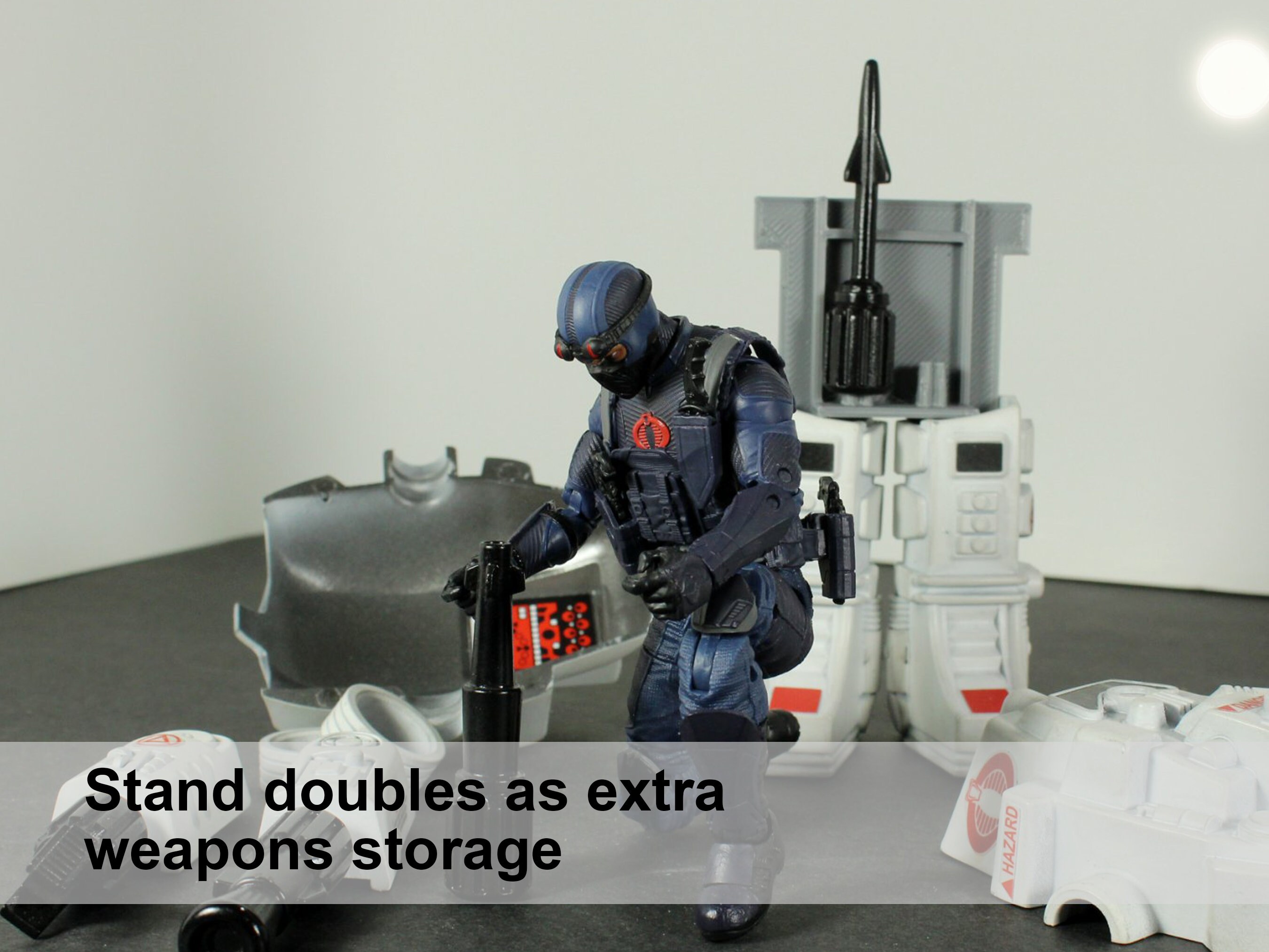 G.I. Joe | Cobra SNAKE Armor - 1/12 Classified Scale | Resin Printed ...