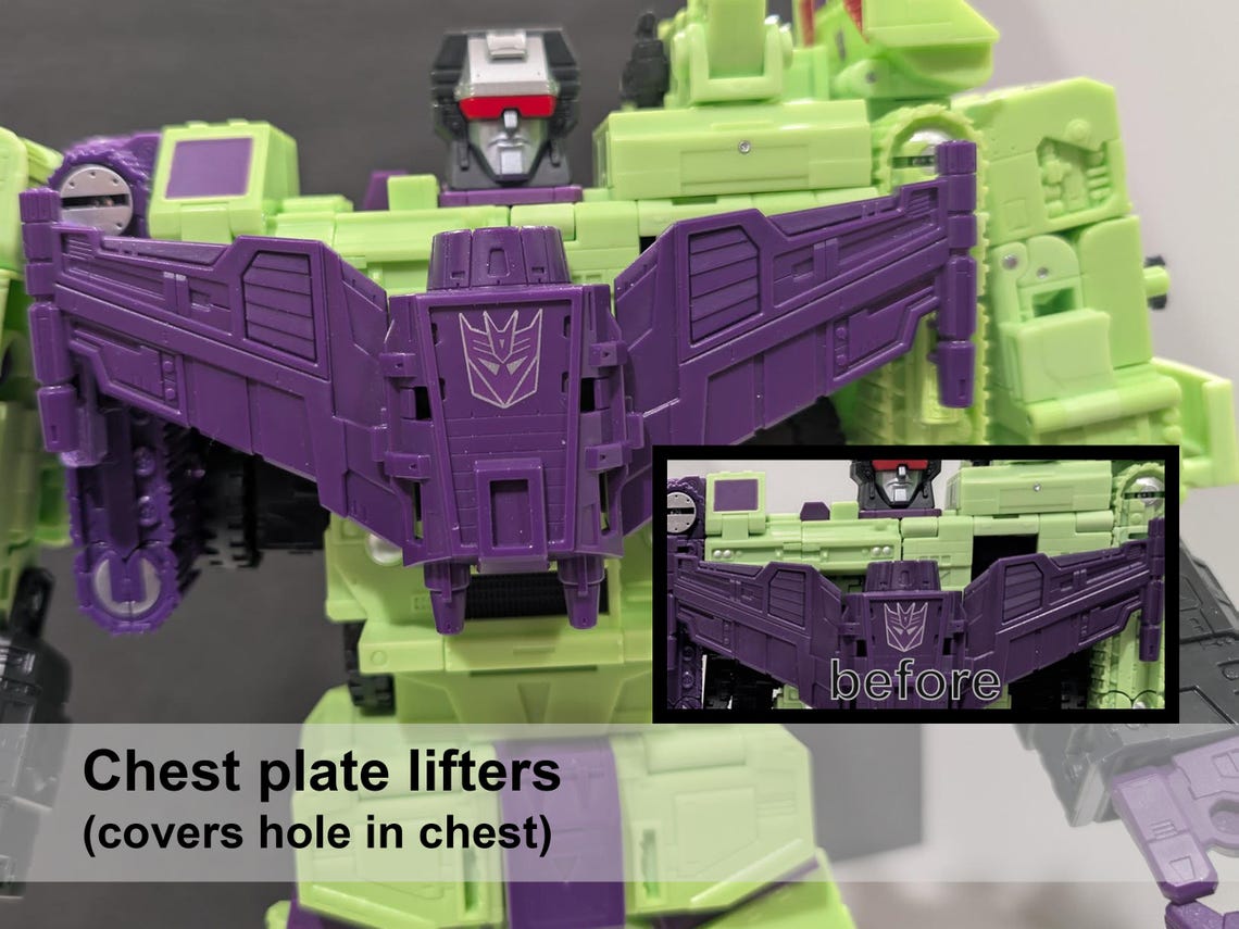 Transformers Studio 86 Devastator Upgrade Kit (knee Centering and More ...