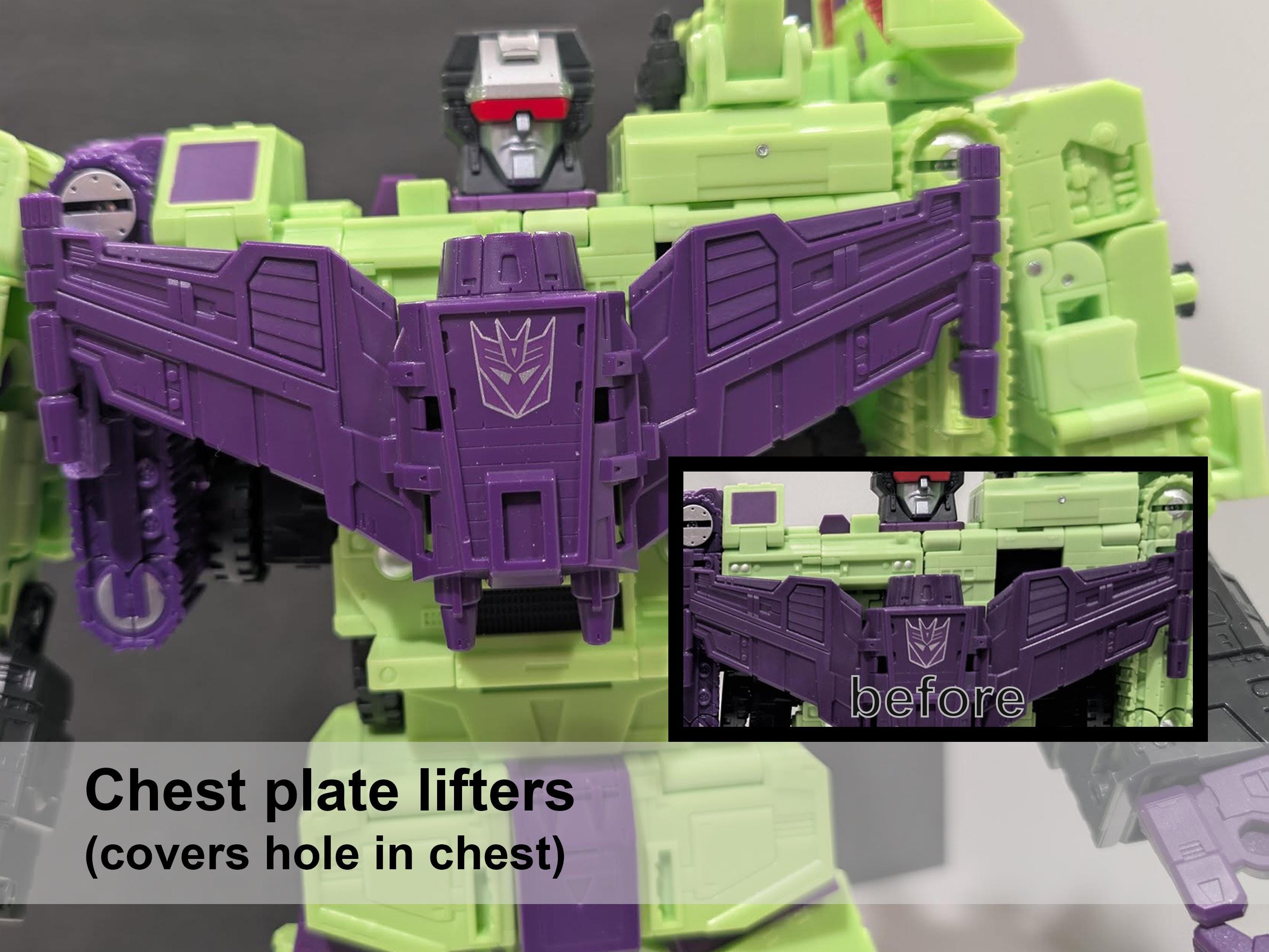 Transformers Studio 86 Devastator Upgrade Kit (knee Centering and More ...