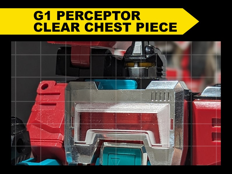 Transformers G1 Perceptor Chest Piece [3D Printed] - Etsy