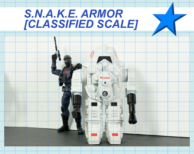 1/12 Classified Scale GI Joe Cobra SNAKE Armor Custom KIT - Etsy