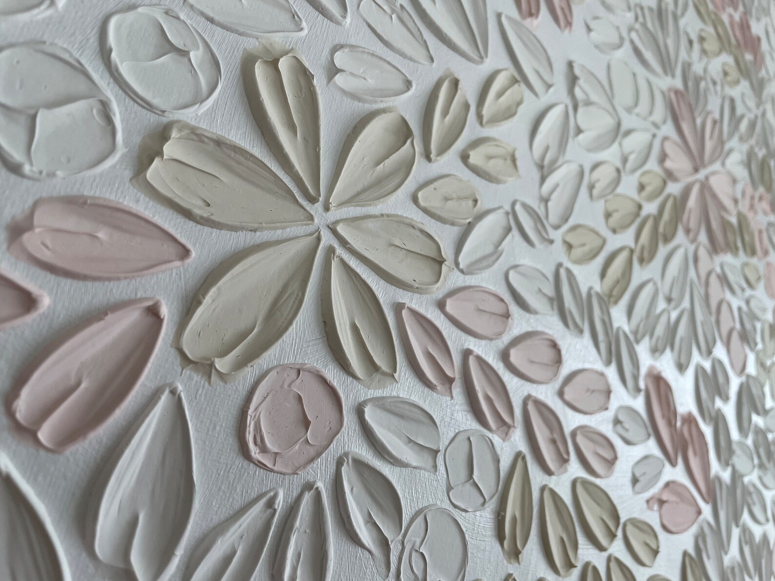 Texture Flowers. Texture Art - Etsy