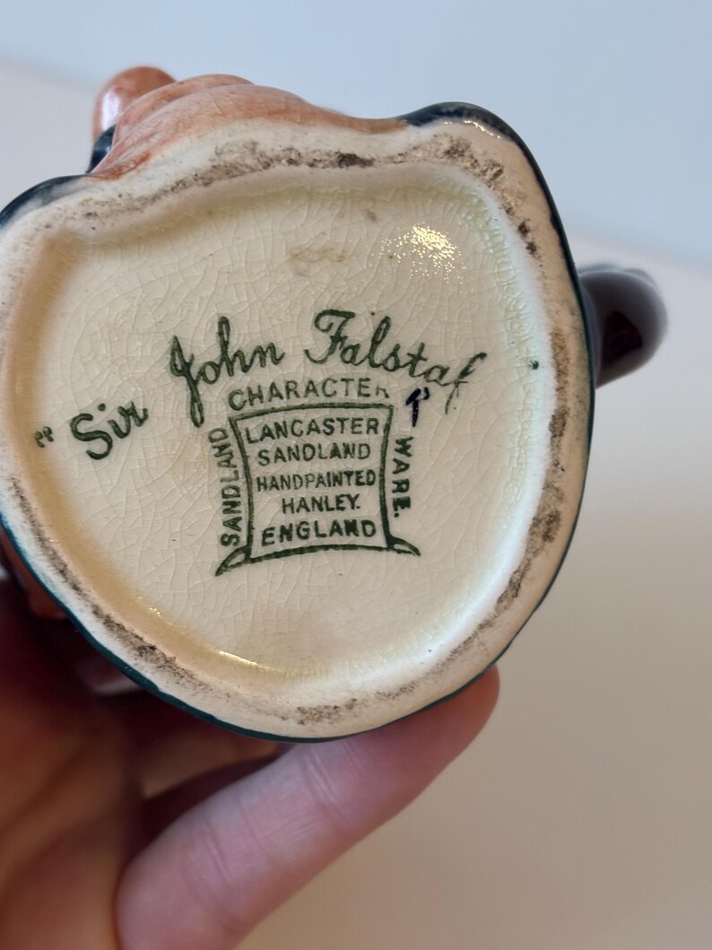 Vintage Sandland Ware “sir John Falstaff” Character Mug Quirky - Etsy