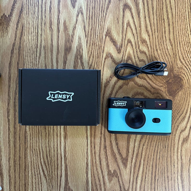 Lensy Screen-free Digital Camera (green) | Retro Camera for Gen Z ...