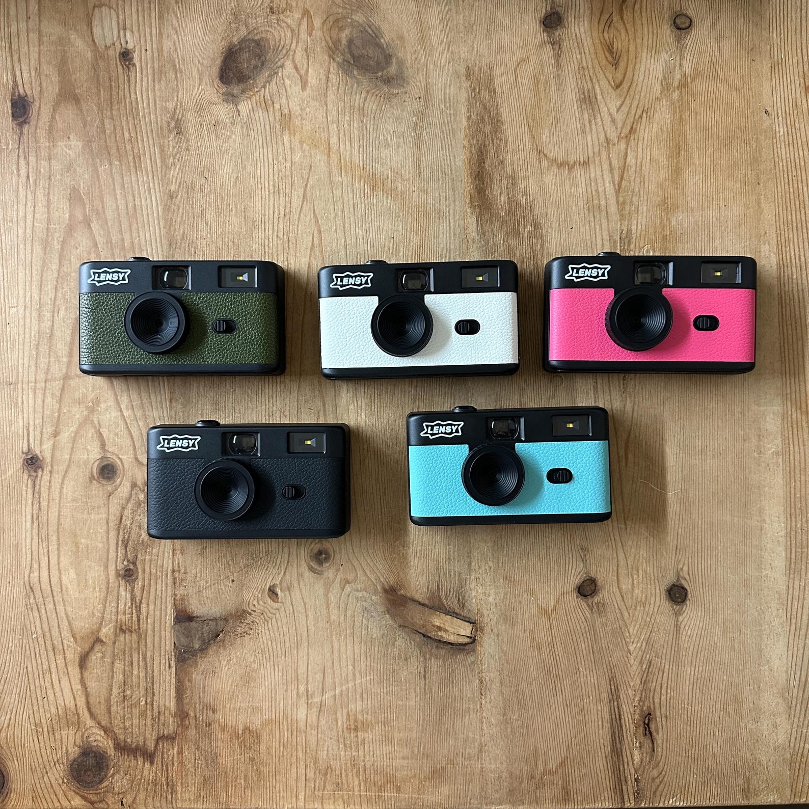 Lensy Screen-free Digital Camera (green) | Retro Camera for Gen Z ...