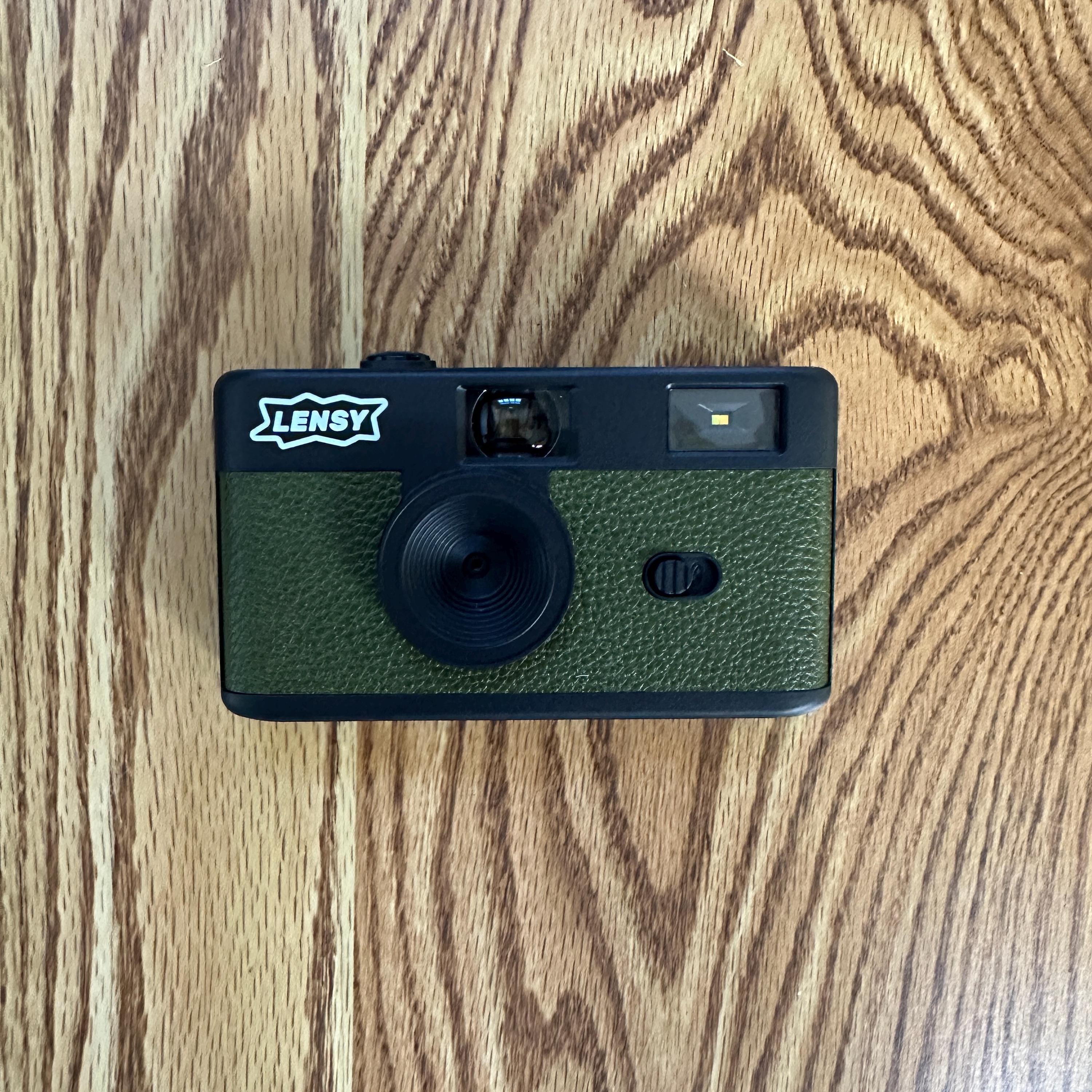 Lensy Screen-free Digital Camera (green) | Retro Camera for Gen Z ...
