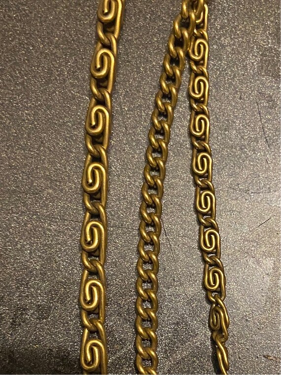 Vintage 1960s three strand necklace with stop watch p… - Gem