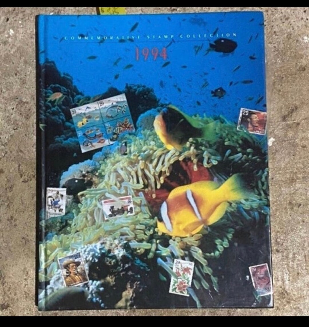 Vintage 1994 USPS Commemorative Stamp Book Collection | No. 8994 ...