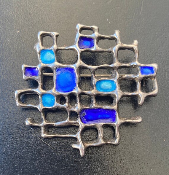 Vintage rare David Andersen Norway Otteren Sterling &… - Gem