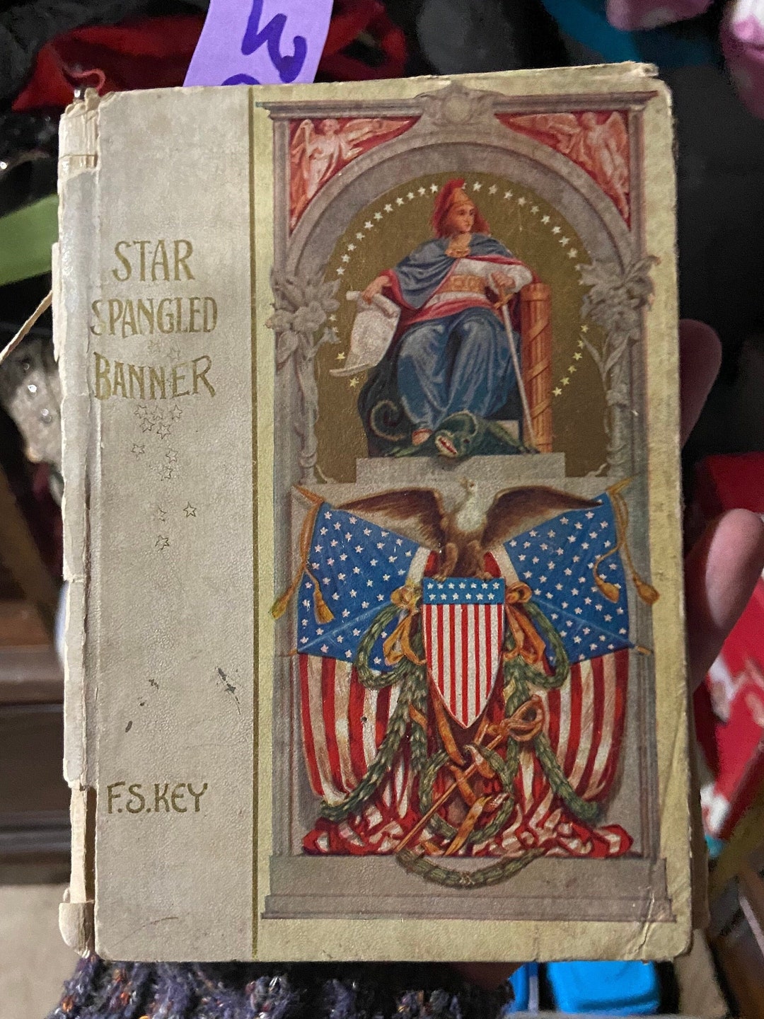 Rare Vintage 1907 First Edition Book - the Star-spangled Banner by ...