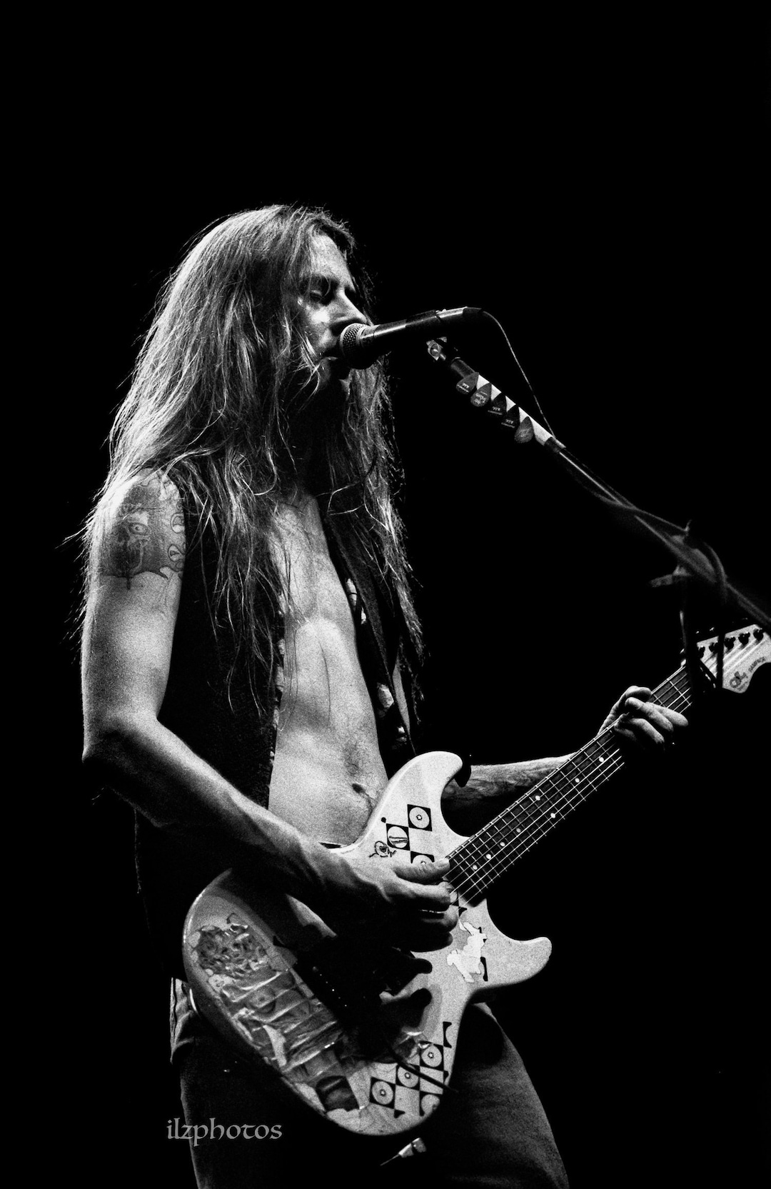 Jerry Cantrell of Alice in Chains in Concert / Jerry Cantrell Art / Alice in Chains Poster ...