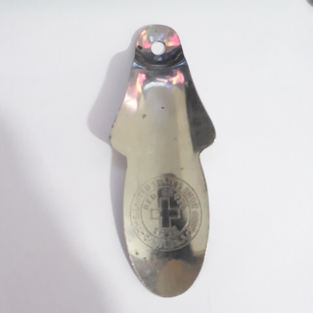 Red Cross Metal Shoe Horn Advertisement Vintage - Etsy