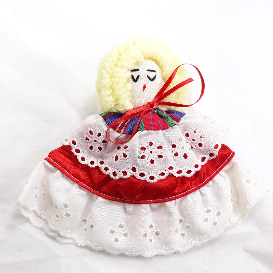 Vintage Handmade Angel Cloth Doll - Etsy