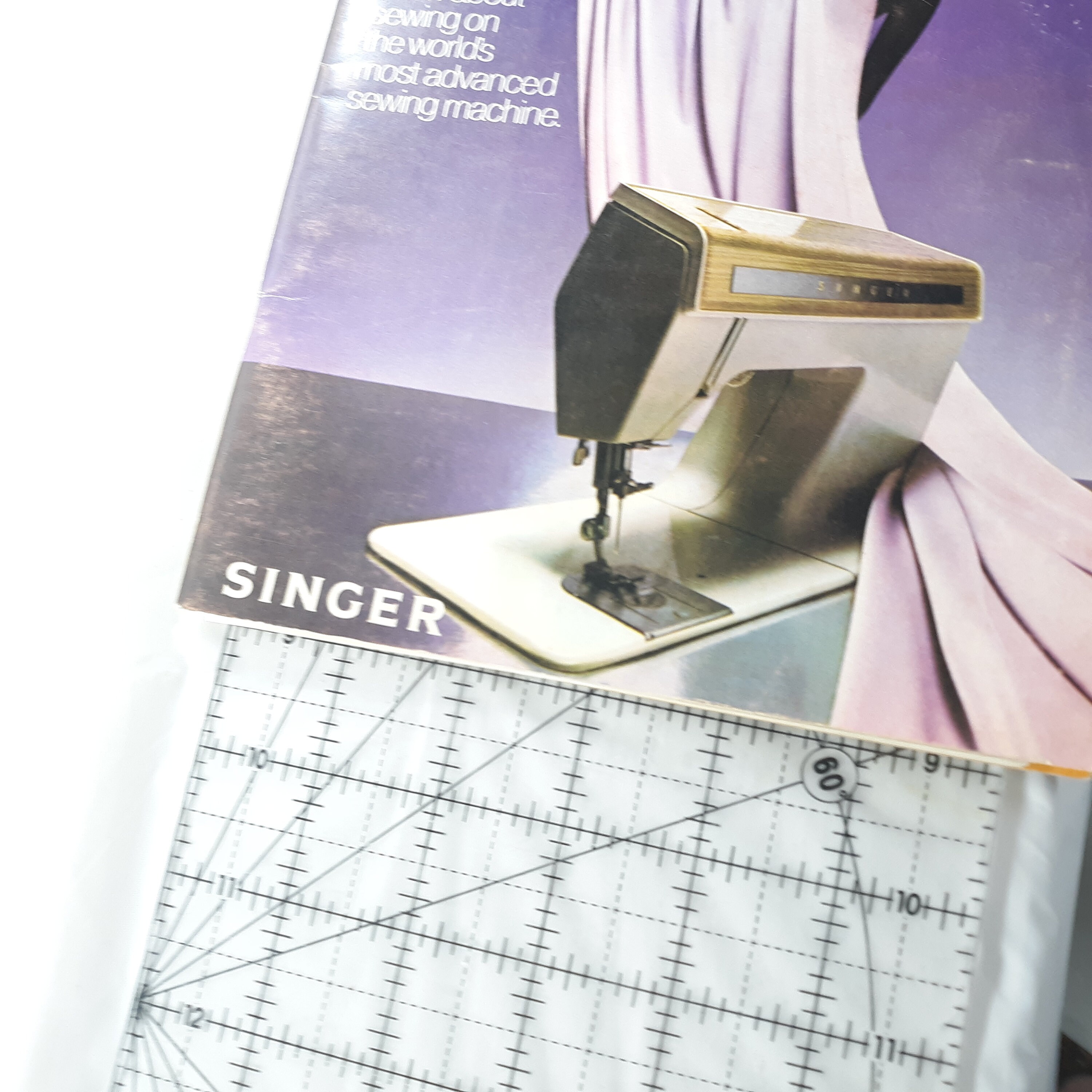 Singer Futura Model 900 Sewing Machine Instructions Manual Vintage 1973 ...