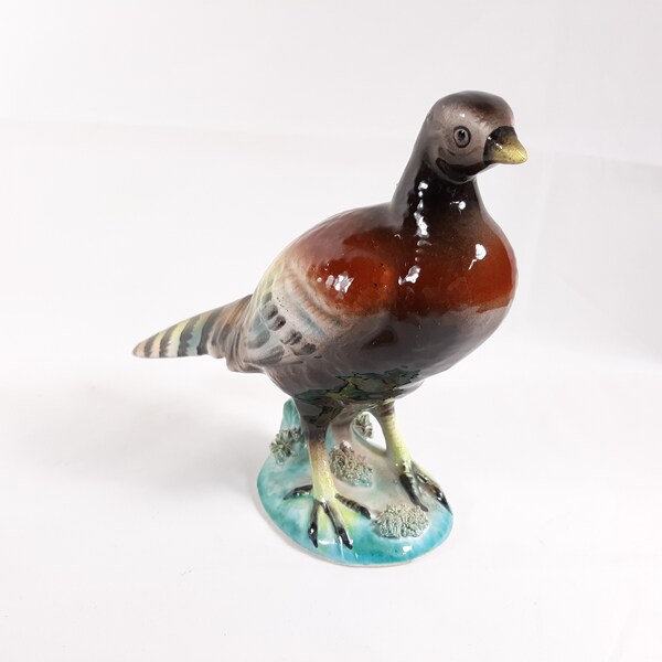 Ceramic Pheasant Figurine - Etsy