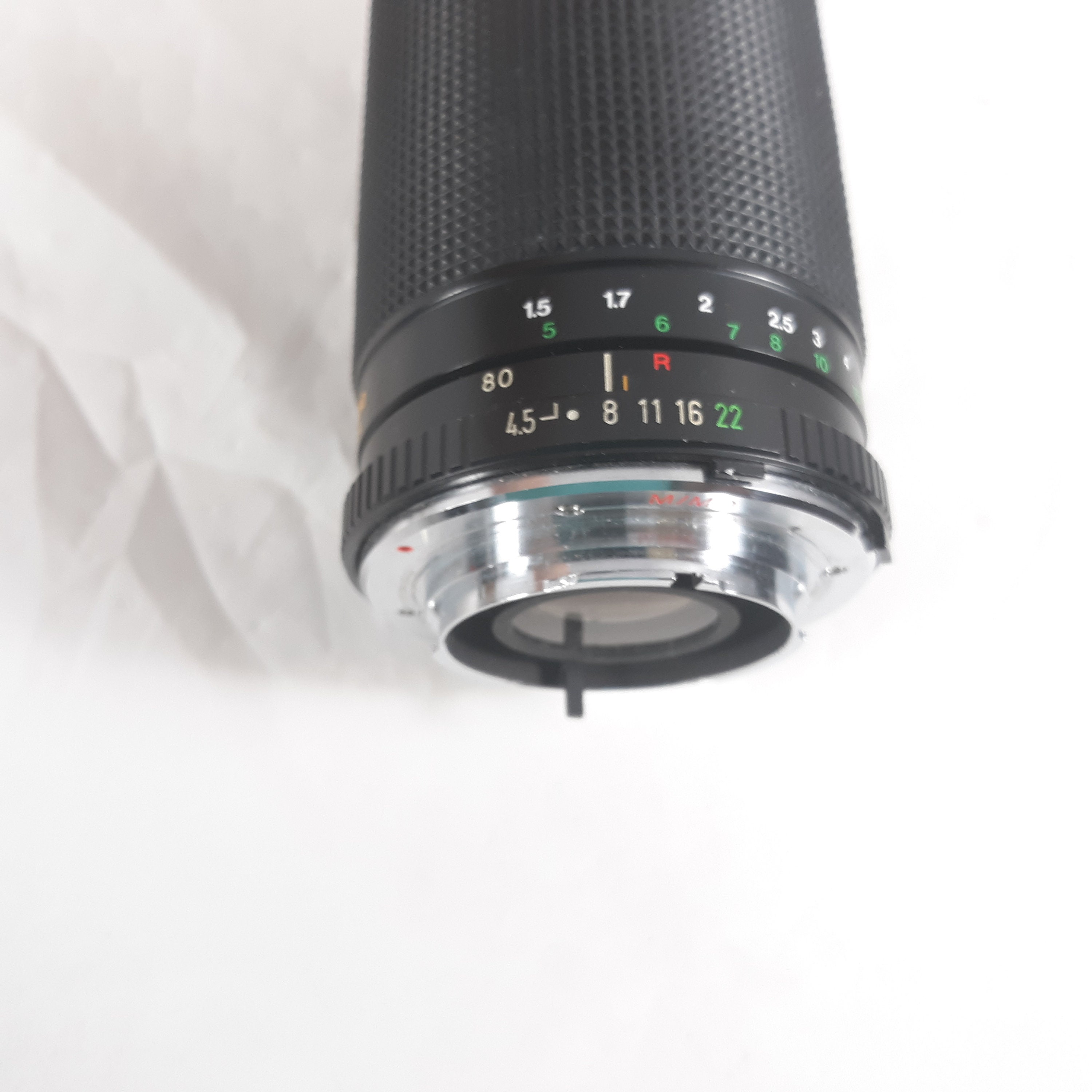 Kalimar Camera Lens MC Japan Auto Zoom Macro 1:4.5 ~ 5.6 F=80~200mm NO ...