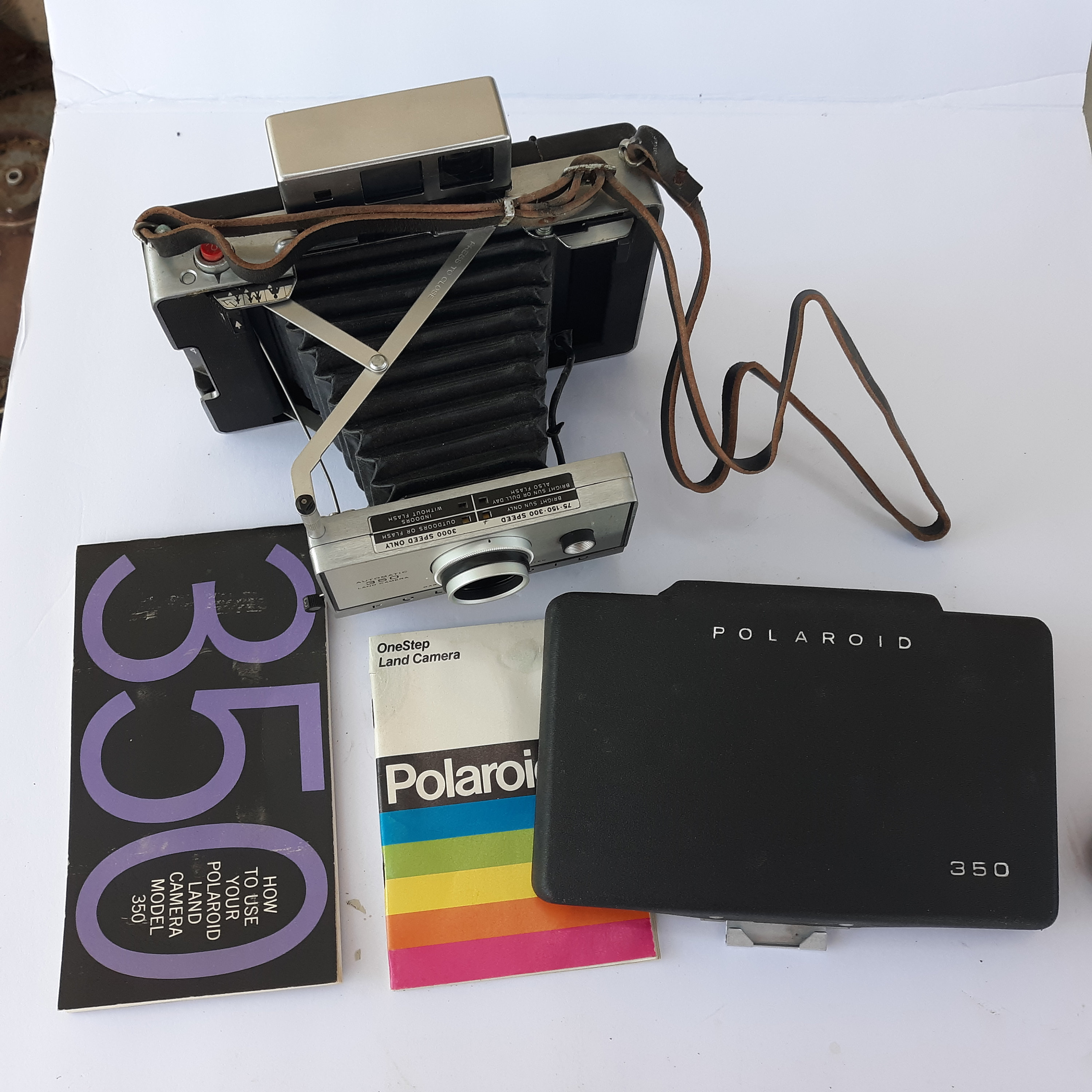Vintage Polaroid Automatic 350 Instant Land Camera - Etsy