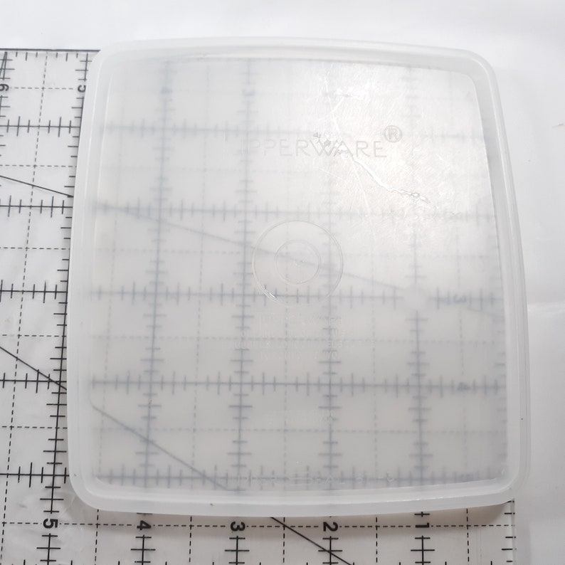 Clear Rectangle Tupperware Lid 671-3 - Etsy
