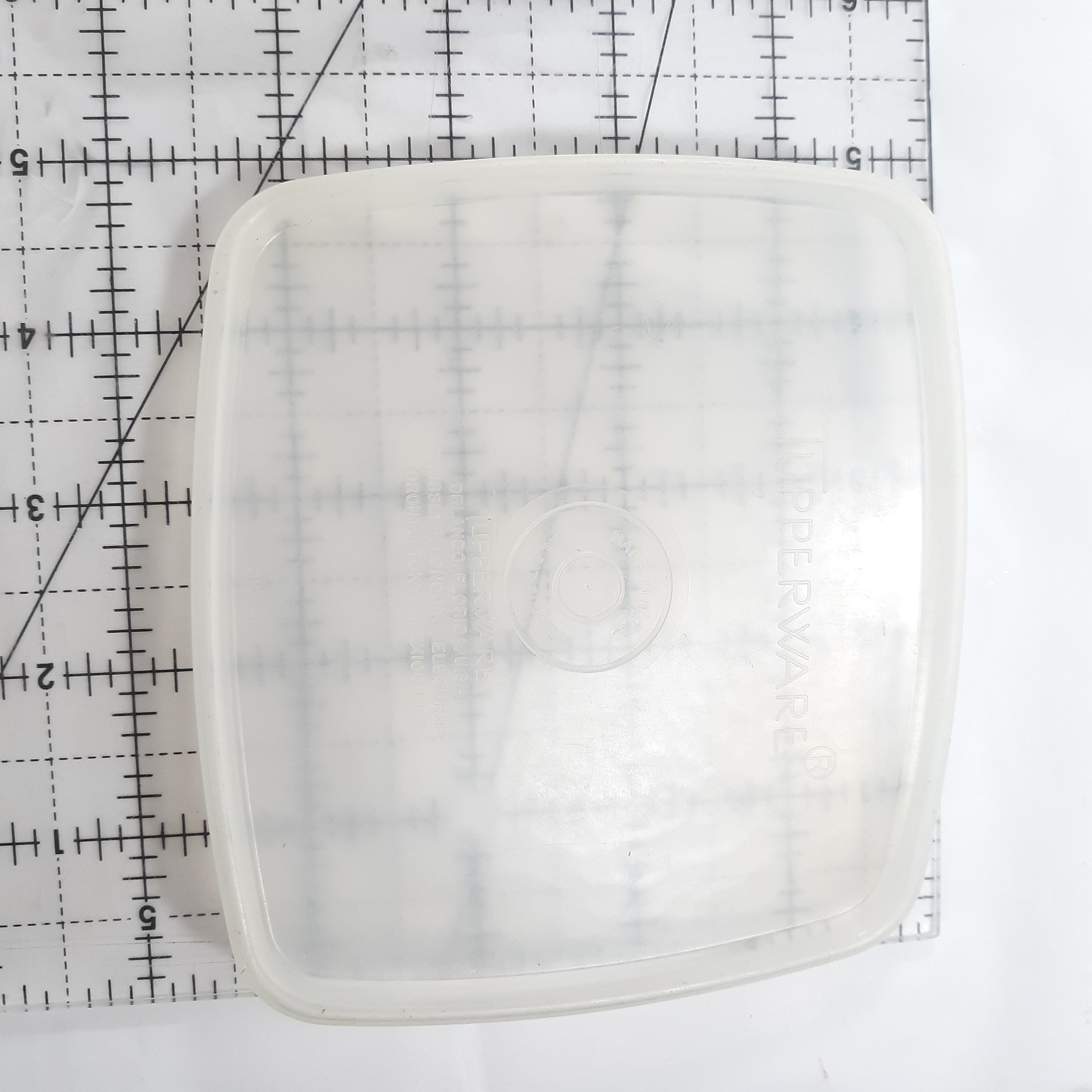 Clear Rectangular Tupperware Lid 310-41 - Etsy