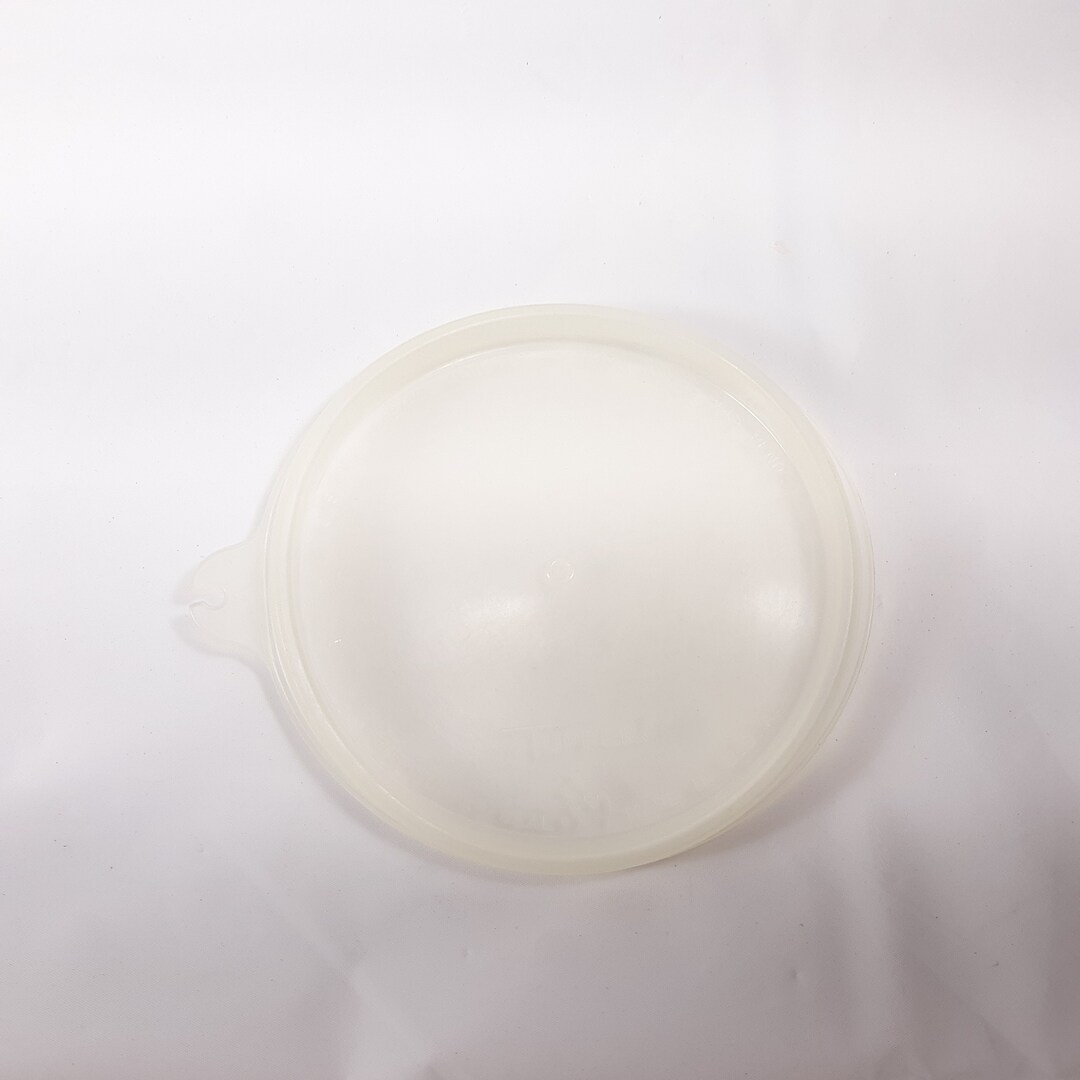 Clear Round Tupperware 4.5" Diameter Lid 215 - Etsy