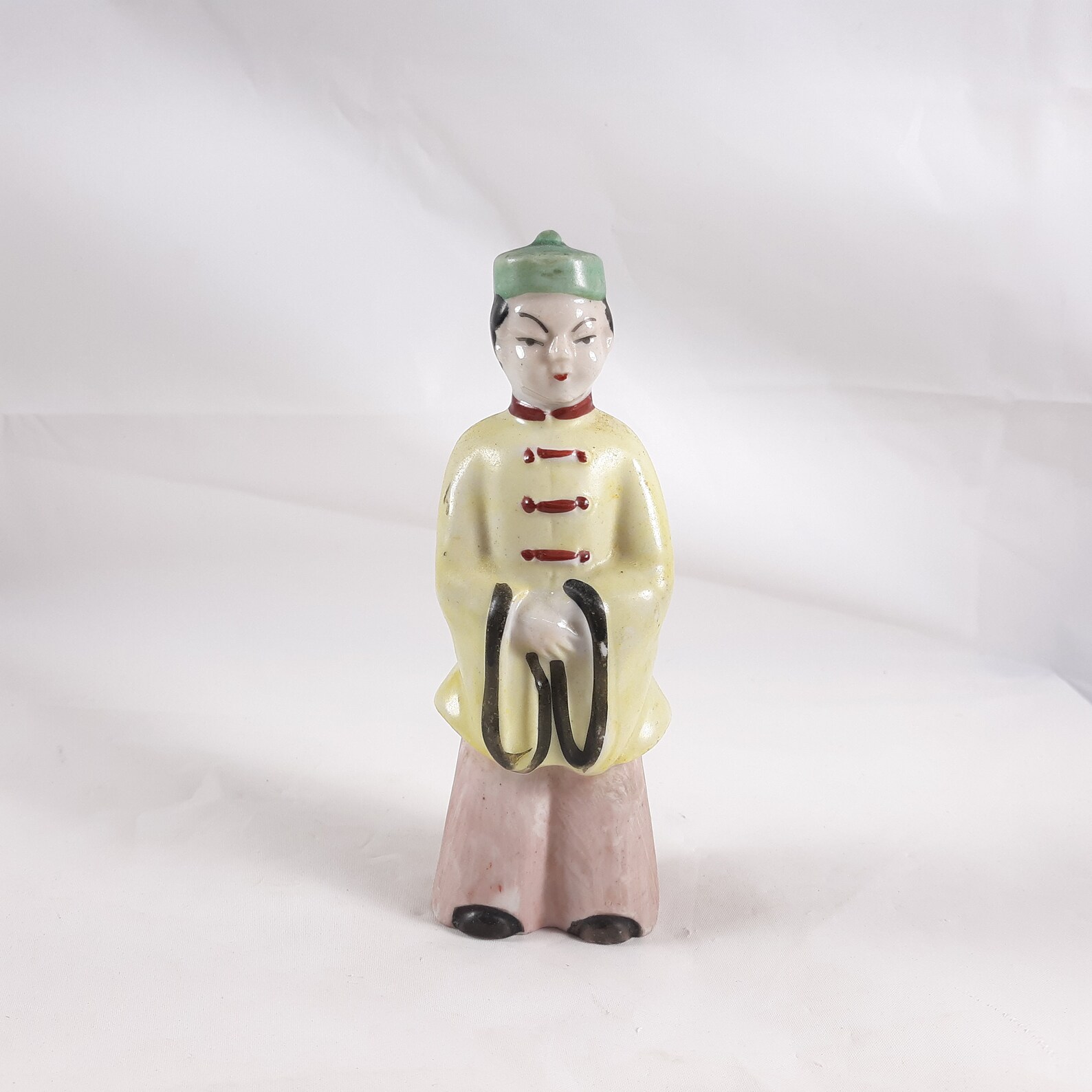 Japan Asian Bellhop Yellow Jacket Ceramic Figurine Vitnage - Etsy