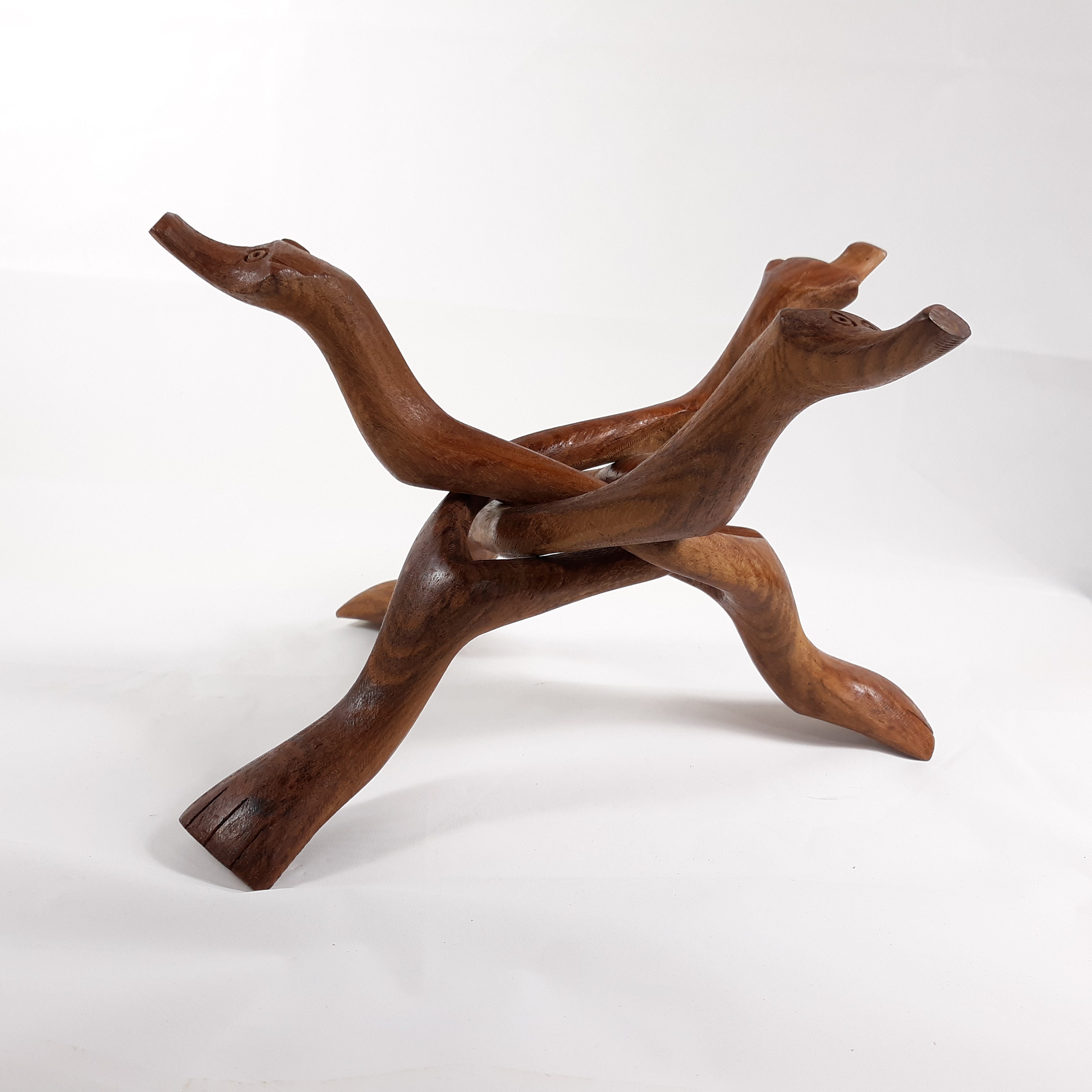 Cobra Snake Display Stand Wooden Small Folk Art - Etsy