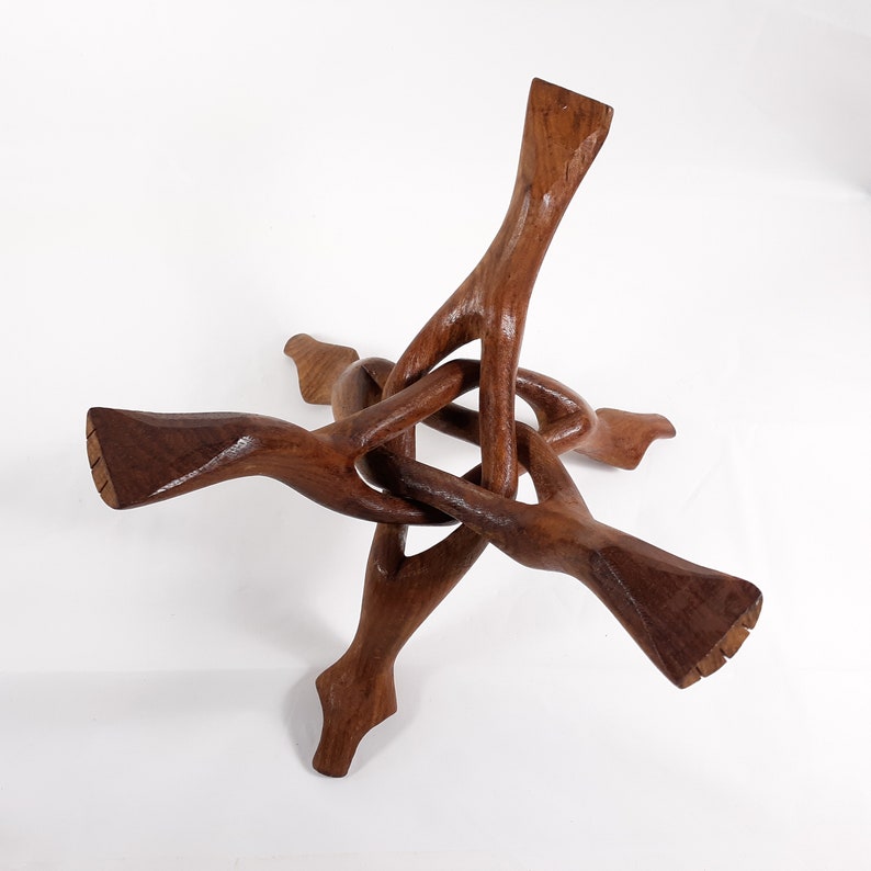 Cobra Snake Display Stand Wooden Small Folk Art - Etsy