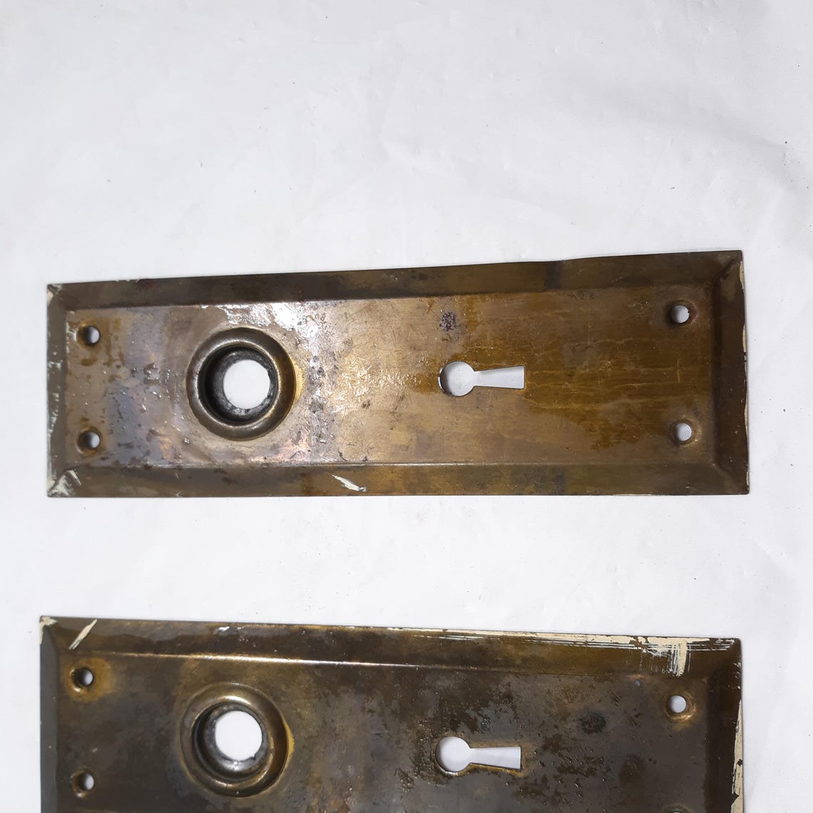 Antique Vintage Door Plates Vintage Skeleton Key Reclaimed Hardware - Etsy