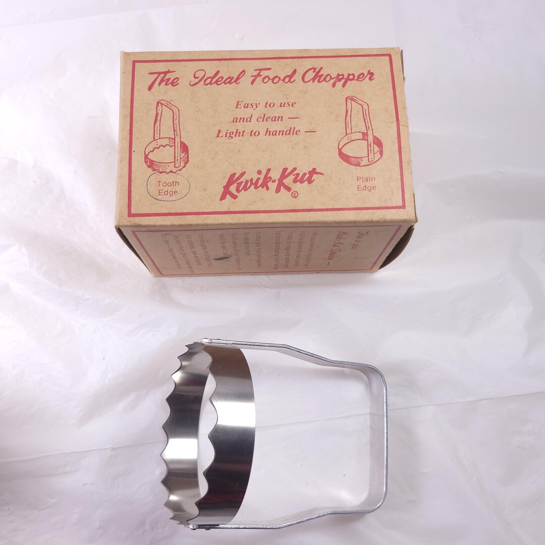 Vintage Kwik-kut the Ideal Food Chopper Easy to Use Tooth Edge - Etsy