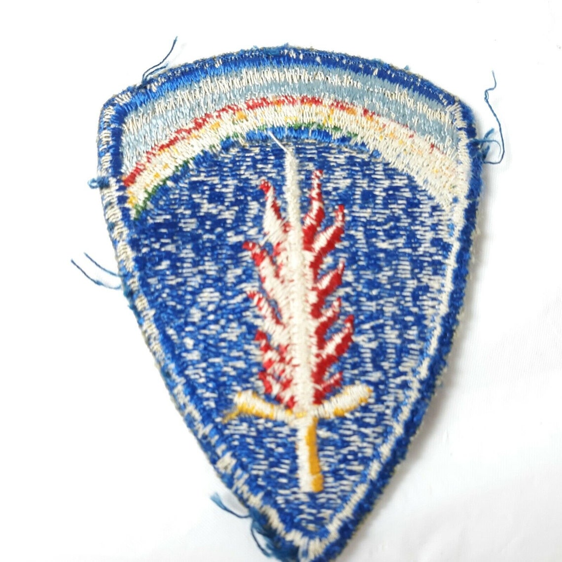 US Army Europe Patch Sword Flames Rainbow Patch - Etsy