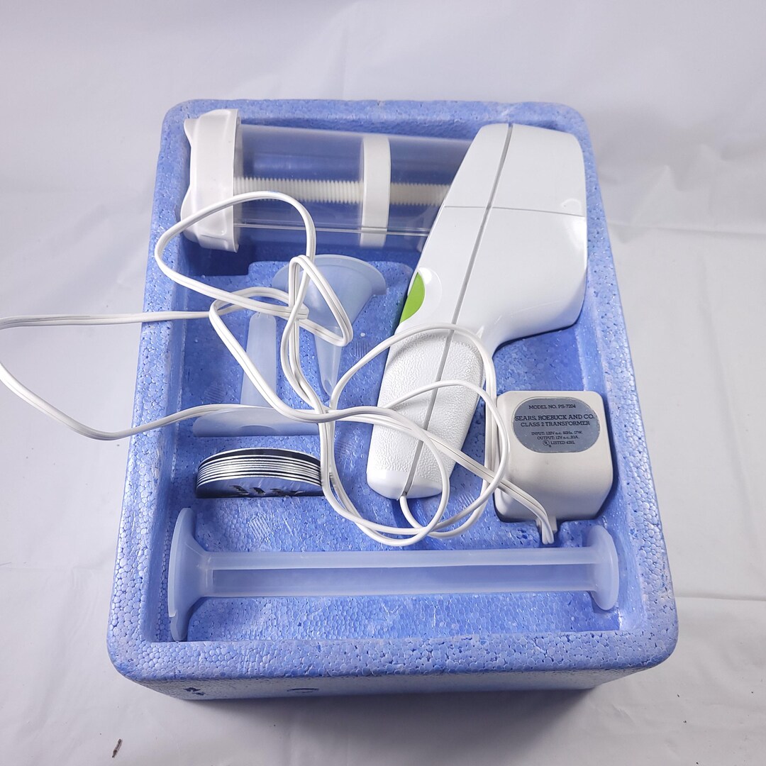 Vintage Sears Fun Gun Electric Cookie and Candy Maker - Etsy