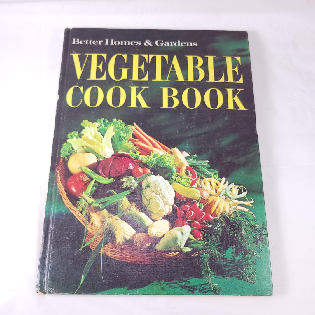 Better Homes and Gardens Vegetable Cook Book Vintage Recipes Cooking - Etsy