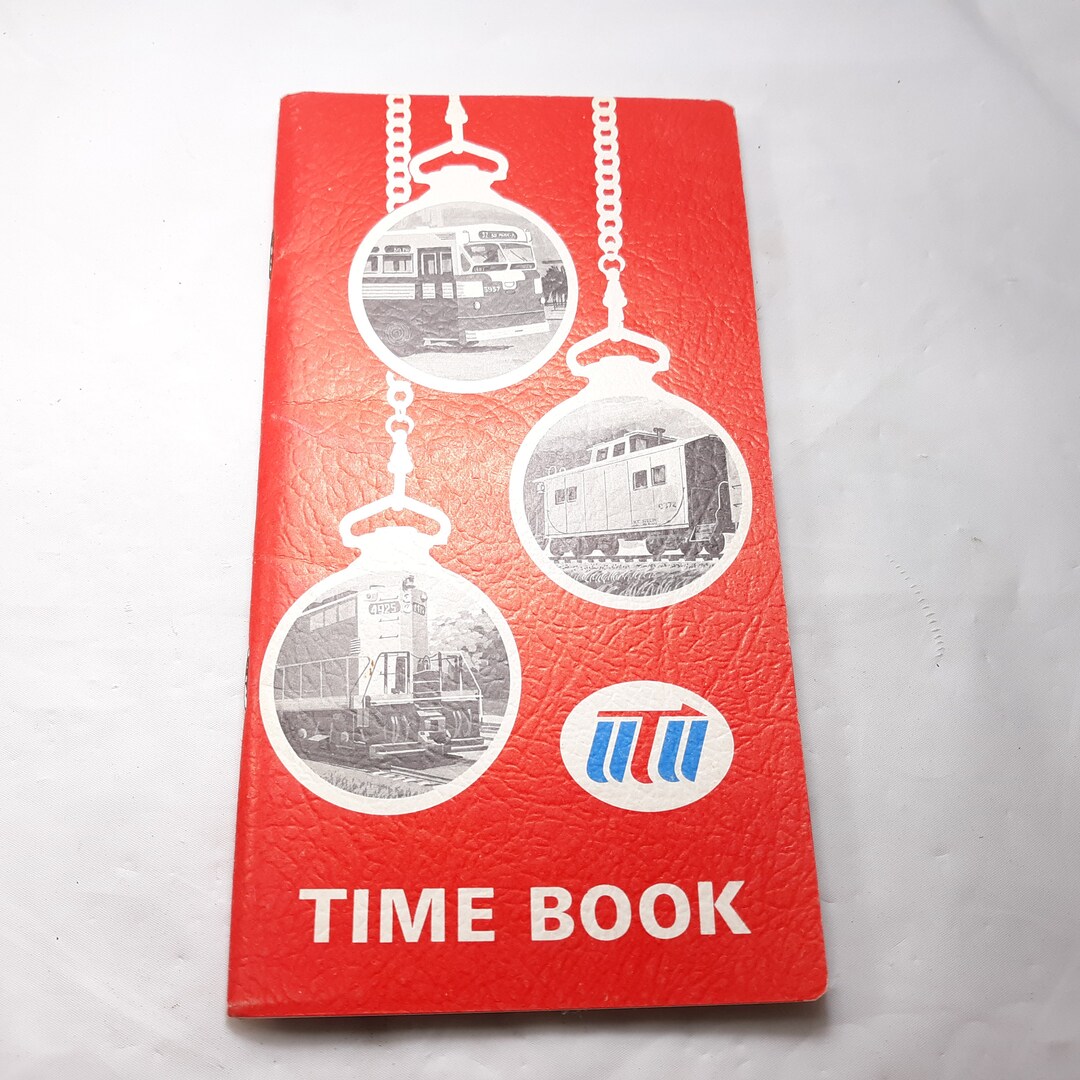 UTU United Transportation Union Railroad Time Book 1970's - Etsy