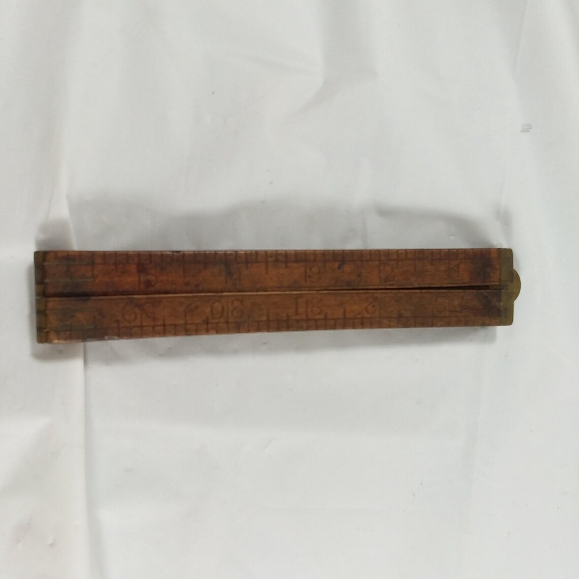 Vintage Stanley No. 61 Wooden Folding Ruler Brass Hinges - Etsy