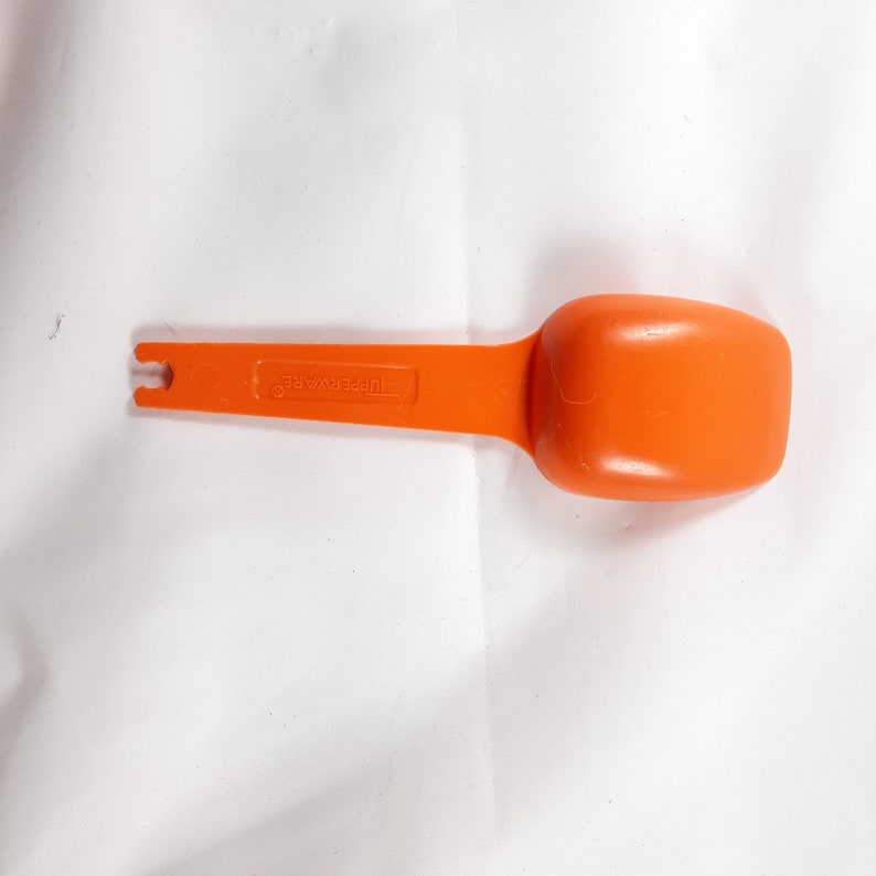 Vintage Tupperware Orange Replacement Measuring Spoon 1 TBSP 4 - Etsy