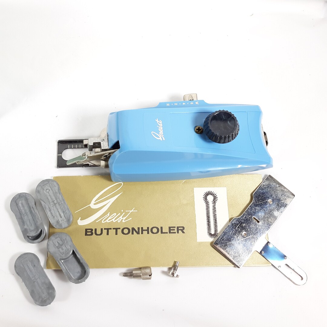 Greist Buttonholer Attachment With 5 Template Style 5 - Etsy