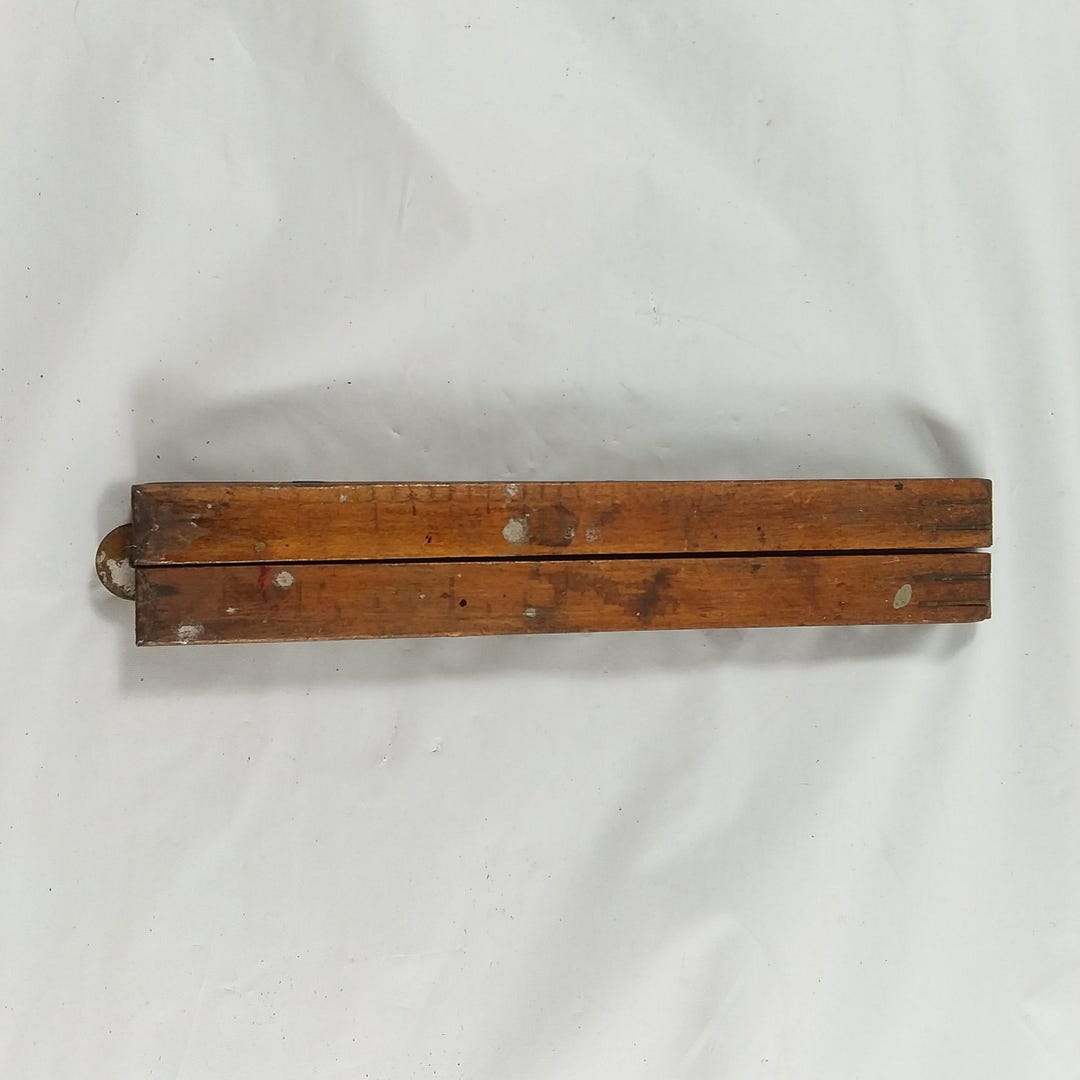 Vintage Wooden Folding Ruler Hinges - Etsy