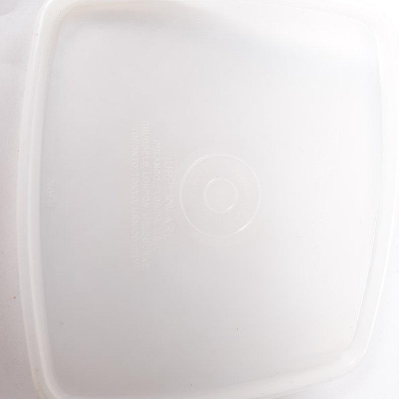 Clear Rectangular Tupperware Lid 310-41 - Etsy